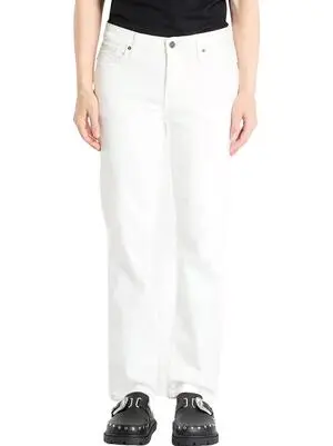Guess G08 Logo-patch Jeans - White