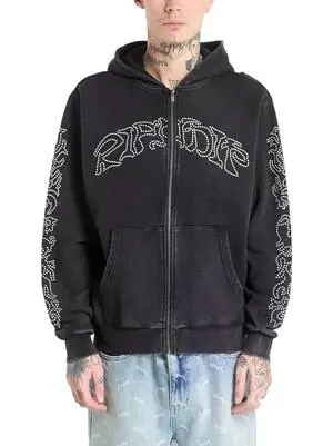 RIPNDIP Pretty Flacko Zip-up Hoodie - Black