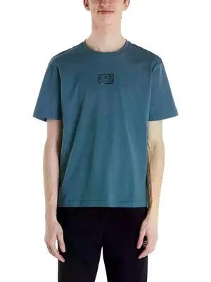 EA7 Logo-patch T-shirt - Blue