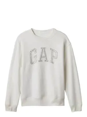 Gap Logo Embellished Sweater - Neutrals
