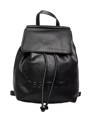 Desigual Logo-embossed Backpack - Black