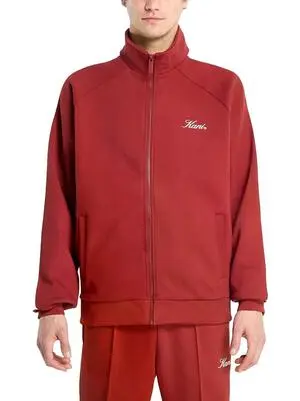 KARL KANI Zip-up Sweatshirt - Red
