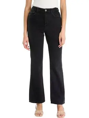 Guess Logo-patch Jeans - Black