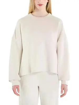 Nike Dropped-shoulder Sweater - Neutrals