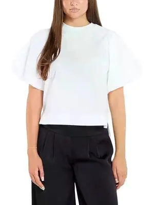 ALLSAINTS Jess Puff-sleeve T-shirt - White