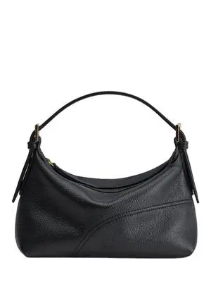 ATP ATELIER Vadena Grained Leather Pouch - Black
