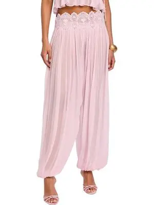 Retrofete Dreamy Chiffon Pant - Rosa