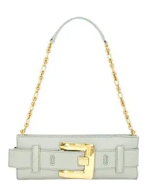 Balmain Anthem Clutch - Mint