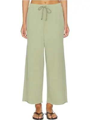 American Vintage High-waist Sweatpants - Sage