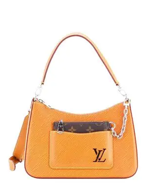 LOUIS VUITTON Marelle Handbag Epi Leather Hobo Bag - Brown