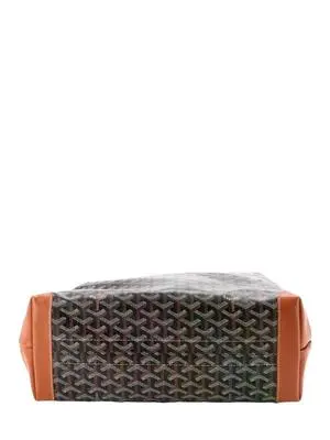 Goyard Bellechasse Bag Coated Canvas Pm Tote Bag - Brown