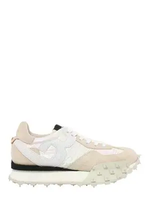 BARRACUDA Suede Panelled Sneakers - Neutrals