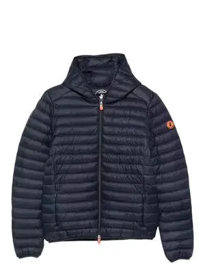 SAVE THE DUCK Quilted Hooded Jacket - Blue