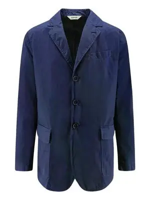 Aspesi Garment-dyed Cotton Blazer - Blue