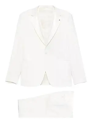 Tagliatore Long-sleeves Suit - Neutrals