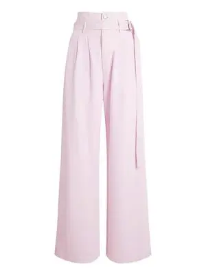 AGOLDE X Maria Mcmanus Corset Wide-leg Jeans - Pink