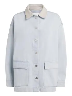 AGOLDE X Maria Mcmanus Oversized Field Jacket - Blue
