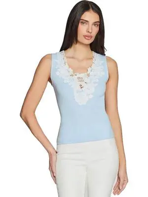 GENERATION LOVE Elna Lace Sleeveless Top