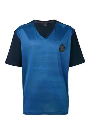 BILLIONAIRE Logo Crest T-shirt - Blue