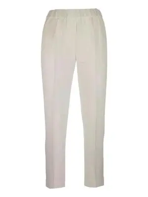 Peserico Monili-chain Trim Trousers - Neutrals