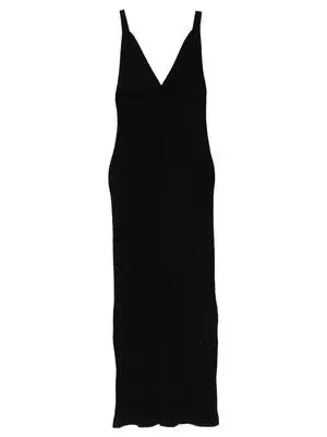 PENCE 1979 Ribbed-knit Maxi Dress - Black
