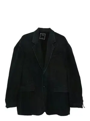 SEWMOD Notched-lapel Single-breasted Blazer - Black