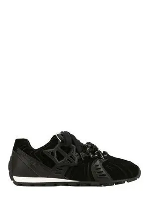 NAKED WOLFE Naked Wolfe Lapse Black Suede Sneakers Black