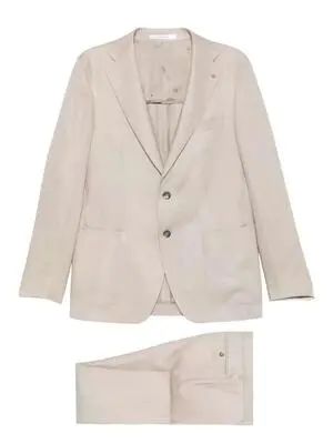 Tagliatore Single-breasted Suit - Neutrals
