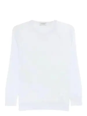 John Smedley Evonne Fine-knit Sweater - Blue