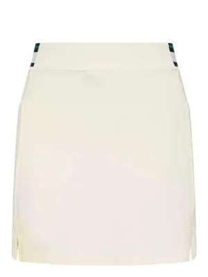 The Upside Striped-detail Mini Skirt - Neutrals