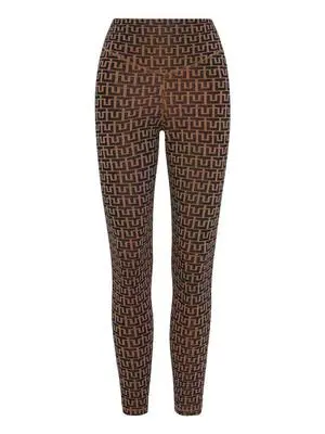 The Upside Castilla Patterned Leggings - Neutrals