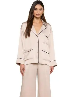 L'Agence Mara Blouse - Champagne/midnight