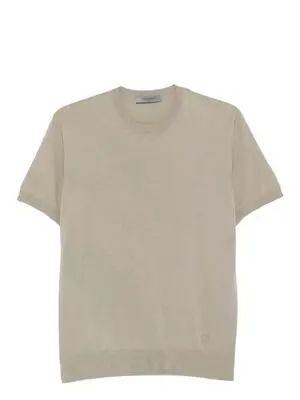 Corneliani Fine-knit T-shirt - Neutrals