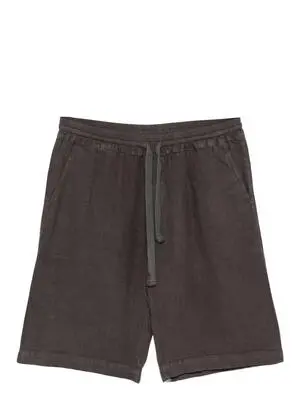 Fedeli Elasticated Drawstring Shorts - Brown