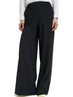 RRD Elasticated Wide-leg Trousers - Black