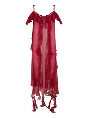 LES FILLES D'EVA Ruffled Top