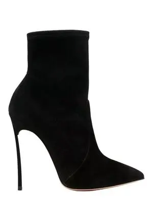 CASADEI Blade 125mm Leather Ankle Boots