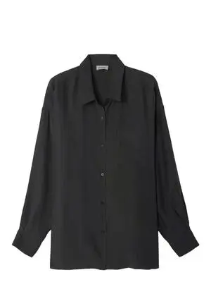 American Vintage Ysoli Oversized Shirt - Grey