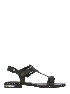 Ash Piper Stud-embellished Buckle-strap Sandals - Brown