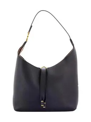 Chloé Marcie Nm Leather Small Hobo Bag - Black