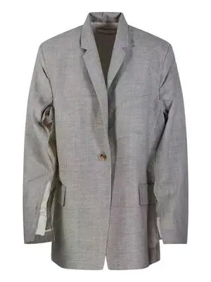 LITKOVSKA Single-breasted Blazer - Grey