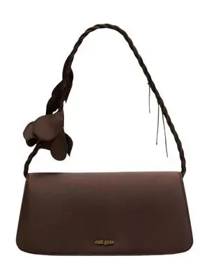 Cult Gaia Cosette Shoulder Bag Brown