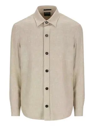 Zegna Long-sleeve Shirt Neutrals