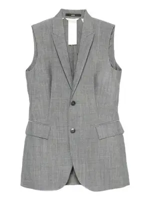 SAPIO Sleeveless Gilet - Grey