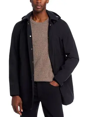 Herno Waterproof City Trench Coat - Black