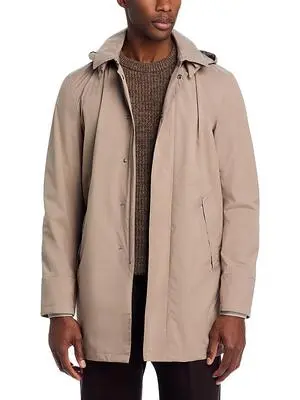 Herno Waterproof City Trench Coat Taupe