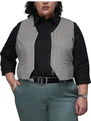 WILDFANG Empower Zipper Vest - Dark Teal