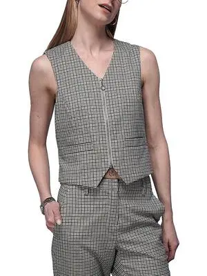 WILDFANG Empower Zipper Vest - Dark Teal