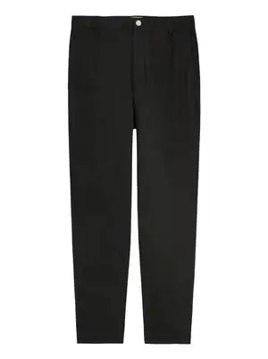 LESTRANGE Pleat-detail Trousers - Black