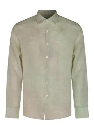 Canali Linen Shirt - Neutrals